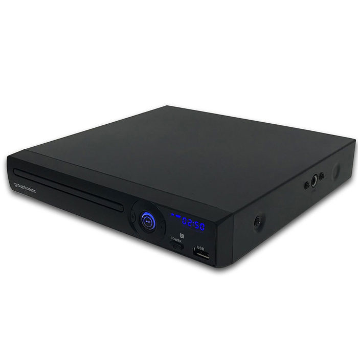 Grouptronics GTDVD-181 Compact Multi Region DVD Player & Karaoke Player ...