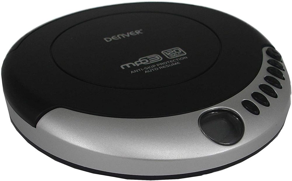 Denver DMP-391 Personal CD Player Discman With MP3 / Audio Book Support ...