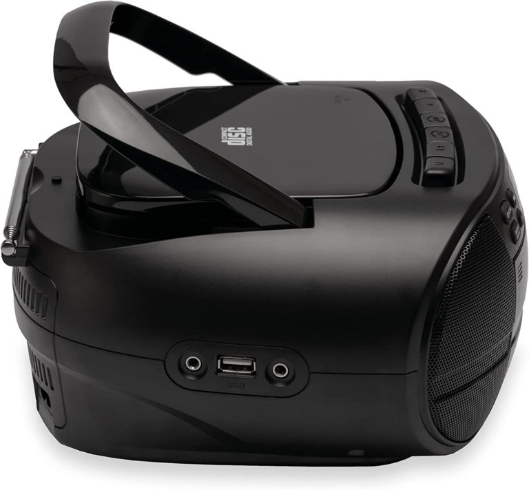 Denver TDC-280 DAB Portable CD Player And Cassette Player Boombox, CD ...