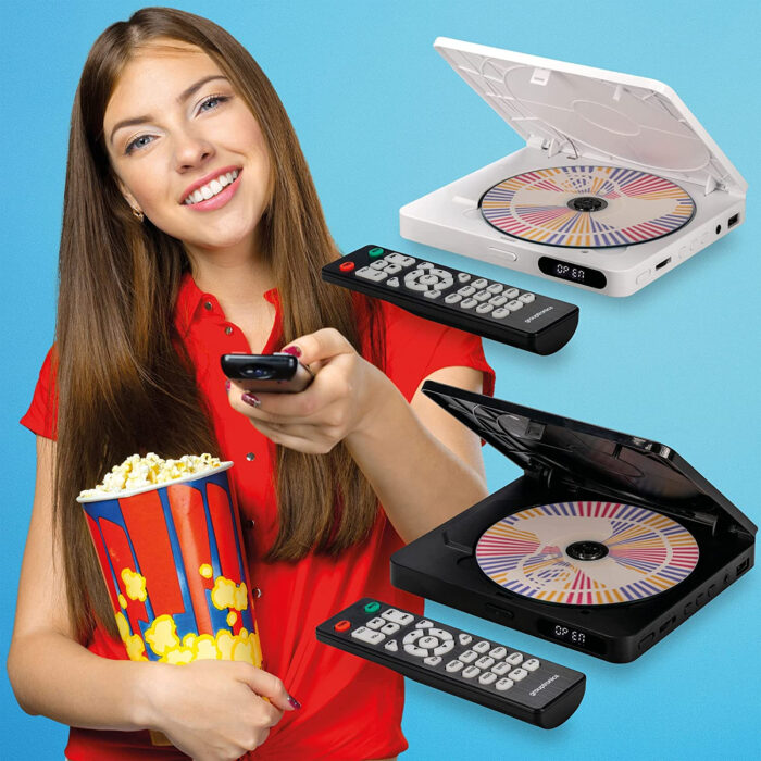 Grouptronics GT-Micro-DVD Small Mini Multi Region HDMI DVD Player For ...